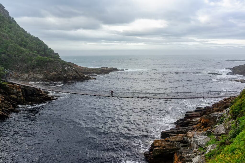 Storms River Mouth Bridge Trail - to the Suspension Bridge